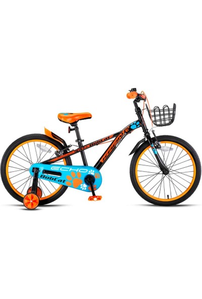 Kron Bobcat 20 Jant Çocuk Bisikleti Siyah-Turuncu