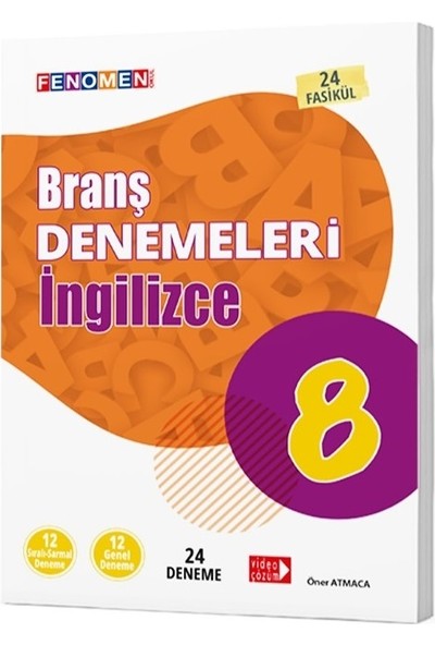 Fenomen Yayıncılık Fenomen 8. Sınıf LGS Ingilizce 24 Deneme Fenomen Yayıncılık Fenomen 8. Sınıf LGS Ingilizce 24 Deneme