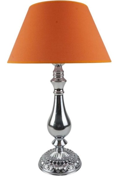 Vinner Krom Nikel Kaplama Burgulu Metal Modern Abajur Basık Konik Başlık Vinner Krom Nikel Kaplama Burgulu Metal Modern Abajur Basık Konik Başlık