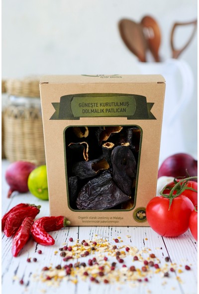 İmtad Organik Dolmalık Kuru Patlıcan 100 gr