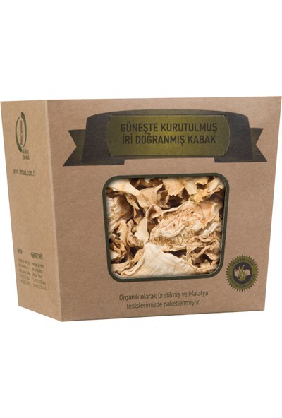 İmtad Organik Iri Doğranmış Kuru Kabak 180 gr