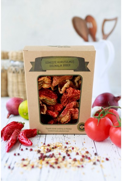 İmtad Organik Dolmalık Kuru Biber 90 gr İmtad Organik Dolmalık Kuru Biber 90 gr