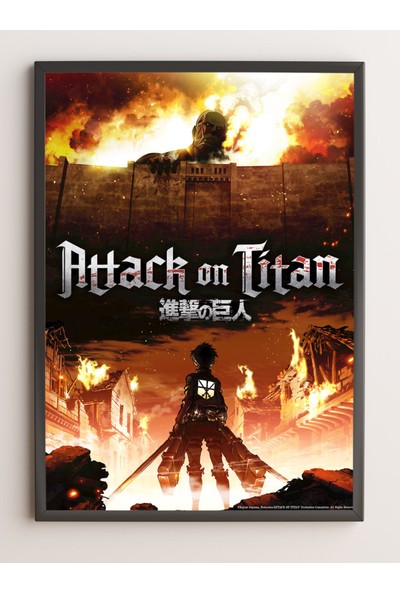 Duo Shop Attack On Titan Anime Poster - Yüksek Çözünürlük Hd Duvar Posteri - Çerçevesiz Duo Shop Attack On Titan Anime Poster - Yüksek Çözünürlük Hd Duvar Posteri - Çerçevesiz