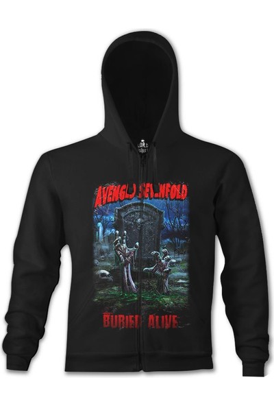 Avenged Sevenfold - Buried Alive Siyah Erkek Kapşonlu Avenged Sevenfold - Buried Alive Siyah Erkek Kapşonlu