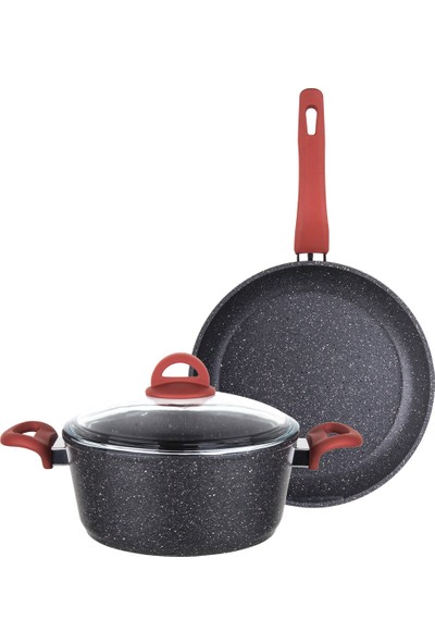 Aryıldız Granit 20 Tencere - 24 cm Tava