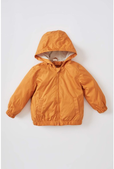 DeFacto Erkek Bebek Kapüşonlu Penye Astarlı Mevsimlik İnce Mont W6526A222SP DeFacto Erkek Bebek Kapüşonlu Penye Astarlı Mevsimlik İnce Mont W6526A222SP