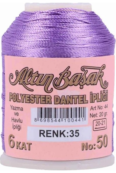 Altınbaşak Havlu Oya Dantel Ipliği No 50 035 Renk 6 Kat 20 gr T41747