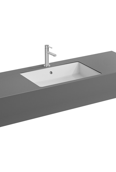 VitrA Nuo 7434B003-1082 Dikdörtgen Tezgah Altı Lavabo, 60 cm, Beyaz VitrA Nuo 7434B003-1082 Dikdörtgen Tezgah Altı Lavabo, 60 cm, Beyaz