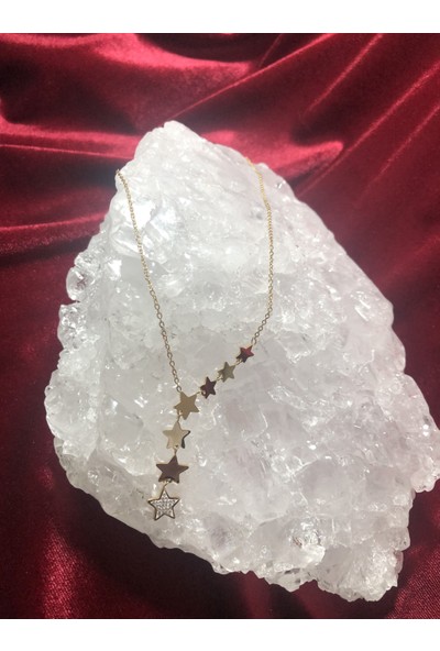 Stainless Steel Obenimo Zirkon Taşlı Yıldız Kolye