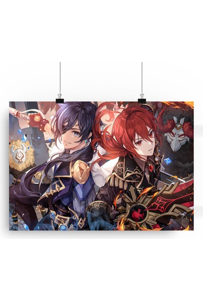 Sare Design Genshin Impact Game 2021 Posteri Sare Design Genshin Impact Game 2021 Posteri