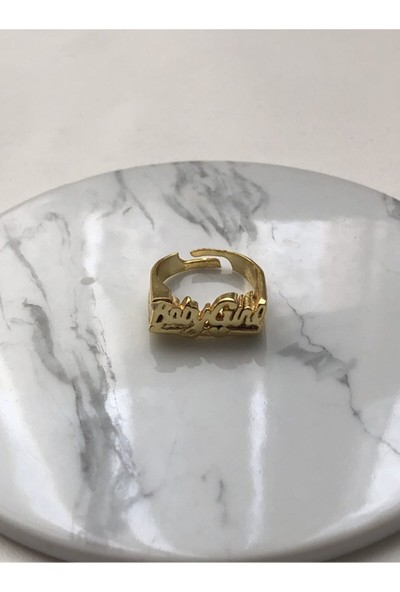 Lil'adore Gold Babygirl Ayarlanabilir Yüzük