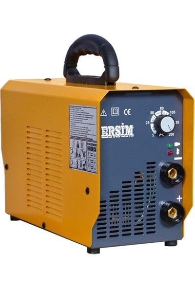 Ersim 200 Amper Inverter Kaynak Makinası SARI123