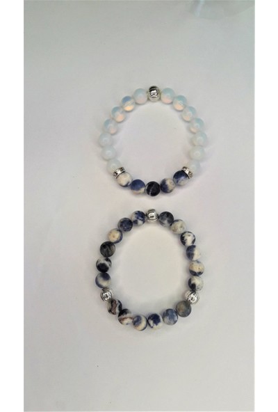 Alper Ticaret 2 Li Doğal Taş Bileklik Alper Ticaret 2 Li Doğal Taş Bileklik