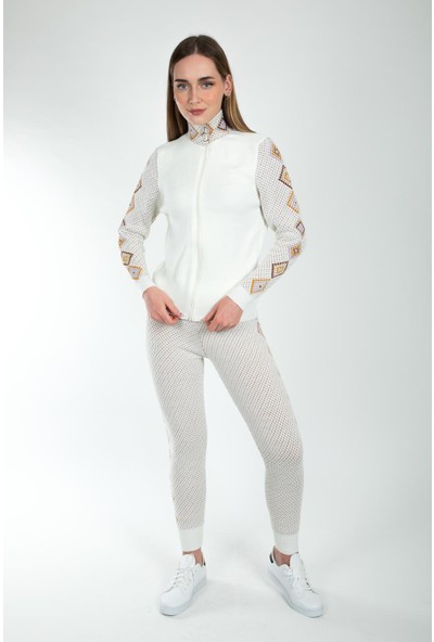 Oynoo Fashion Bej Triko Takım