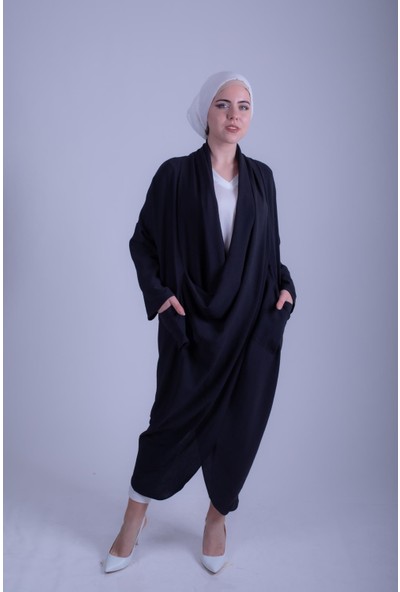 Oynoo Fashion Siyah Panço