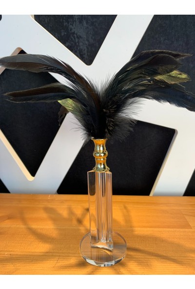 2Adam1Dekor Kristal Kaideli Kuğu Tüy Siyah 2Adam1Dekor Kristal Kaideli Kuğu Tüy Siyah