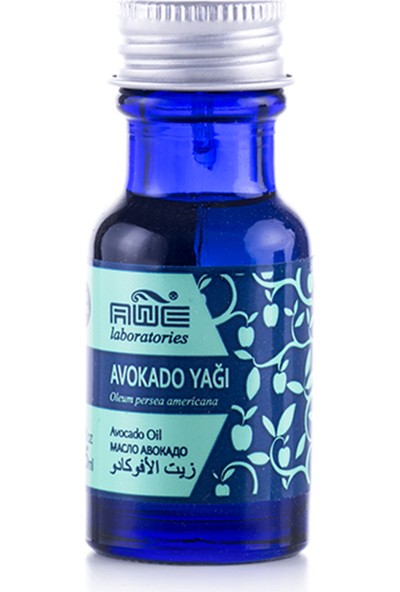 Awe Laboratories Avokado Yağı 15 ml Awe Laboratories Avokado Yağı 15 ml