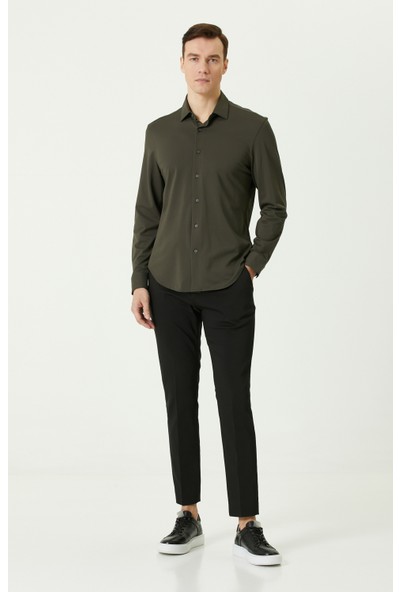 Network Jogger Fit Siyah Pantolon