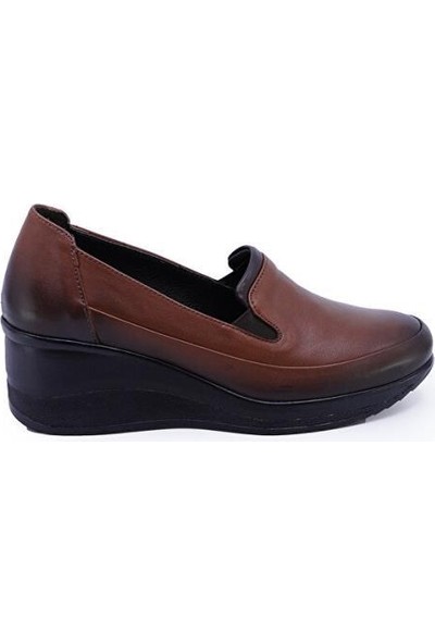 Venüs 2111505K Dolgu Topuk Deri Günlük Kadın Ayakkabı