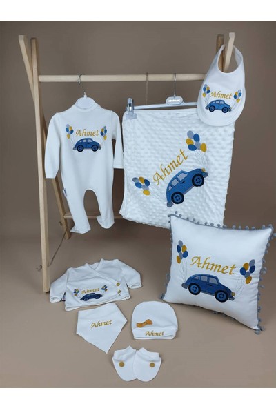 Ana Kuzusu Isme Özel Hastane Çıkışı Araba Balonlu 11TAB01