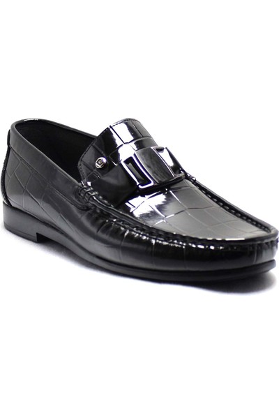 Pierre Cardin 2574 Loufer Siyah Rugan Ayakkabı 40 Siyah