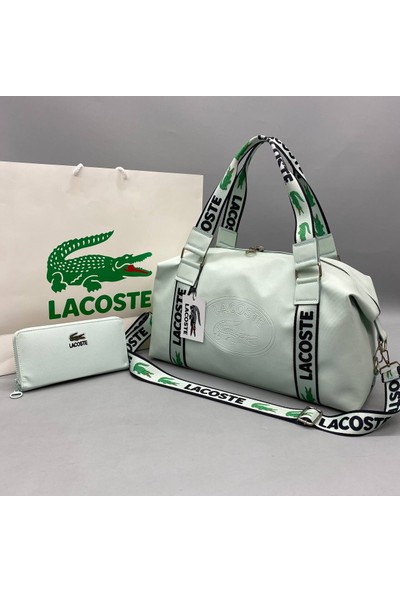 Tales Butik Unisex Açık Mint Omuz ve Çapraz Askılı Spor Çanta ( Cüzdan Hediyeli )