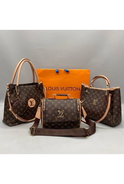 Tales Butik Kadın 3'lü Omuz Askılı Çanta Seti