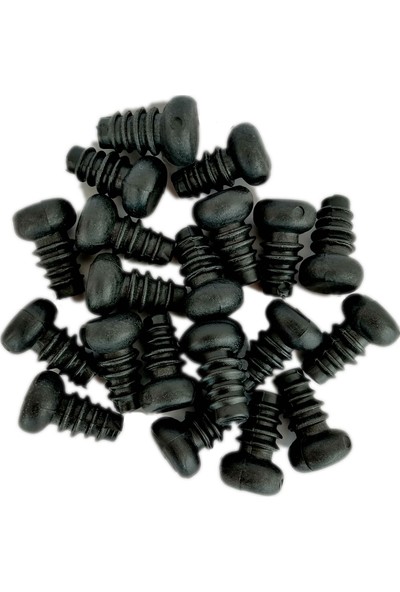 Aska Sandalye Profil Ayak Pabucu Ayak Tapa Takozu Iç 13 mm (20 Adet)