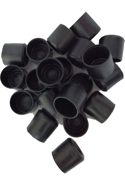 Aska Sandalye Profil Ayak Pabucu Ayak Tapa Takozu Dış 19 mm (24 Adet)