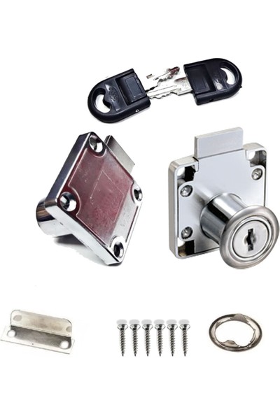 Aska Kare Mobilya Dolap Çekmece Kilidi