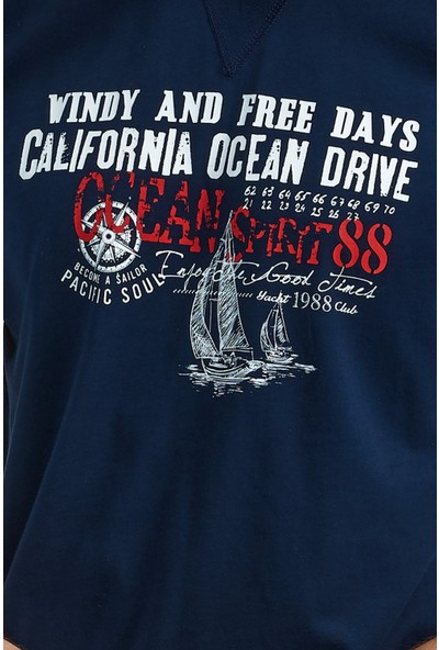 Arnetta Pasific Soul Lacivert Erkek Bermuda Takım