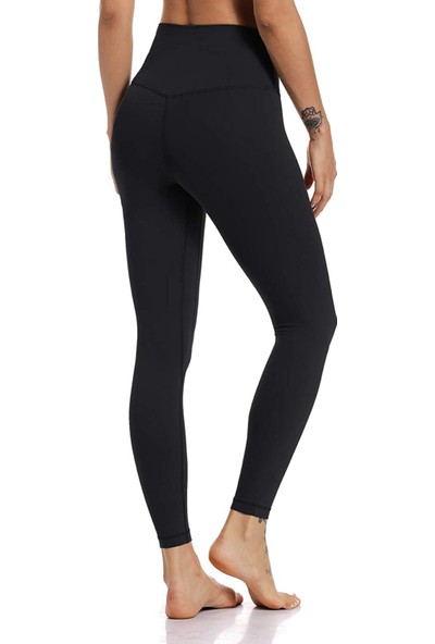 QQiWei Kadın Yüksek Bel Katı Renk Sıkı Spor Yoga Pantolon Çıplak Gizli Yoga Pantolon (Yurt Dışından) QQiWei Kadın Yüksek Bel Katı Renk Sıkı Spor Yoga Pantolon Çıplak Gizli Yoga Pantolon (Yurt Dışından)