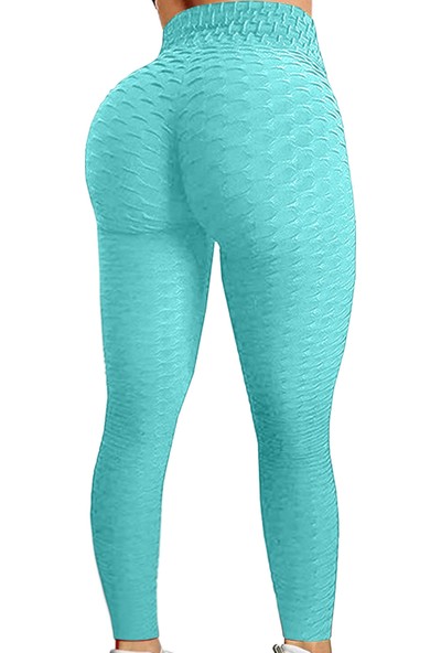 QQiWei Kadın Kabarcık Kaldırma Kaldırma Egzersiz Spor Koşu Yüksek Bel Yoga Pantolon (Yurt Dışından) QQiWei Kadın Kabarcık Kaldırma Kaldırma Egzersiz Spor Koşu Yüksek Bel Yoga Pantolon (Yurt Dışından)