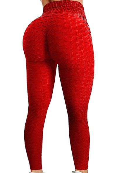 QQiWei Kadın Kabarcık Kaldırma Kaldırma Egzersiz Spor Koşu Yüksek Bel Yoga Pantolon (Yurt Dışından) QQiWei Kadın Kabarcık Kaldırma Kaldırma Egzersiz Spor Koşu Yüksek Bel Yoga Pantolon (Yurt Dışından)