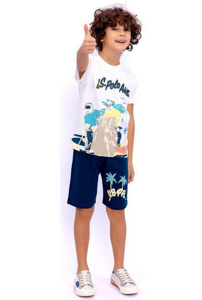 U.s. Polo Assn. US1023 Lisanslı Erkek Çocuk Süprem Bermuda Takım U.s. Polo Assn. US1023 Lisanslı Erkek Çocuk Süprem Bermuda Takım