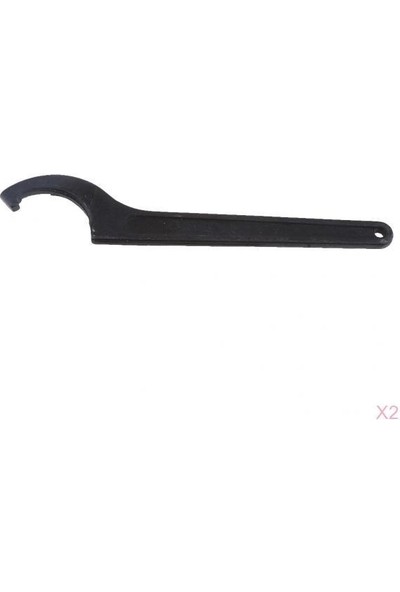 2 Adet Motosiklet Anahtarı Aracı Ayarlanabilir Kanca Anahtarı - 45-52MM