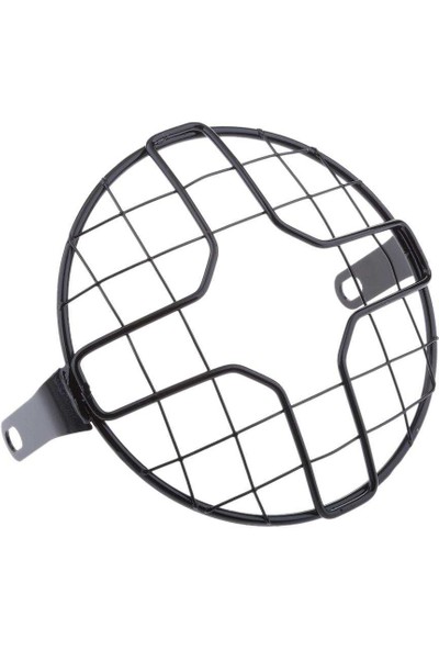 150MM Motosiklet Retro Örgü Far Far Koruyucu Güvenlik Kapağı