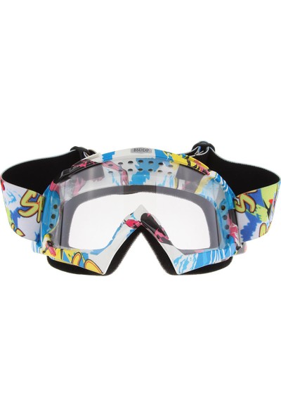 Anti Sis Motosiklet Atv Dirt Bike Yarış Gözlük Gözlük A014 Beyaz Ayna Anti Sis Motosiklet Atv Dirt Bike Yarış Gözlük Gözlük A014 Beyaz Ayna