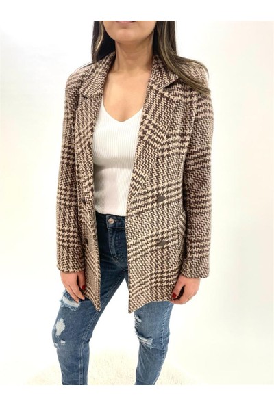 Piantamilo Açık Yaka Torba Cep Ceket