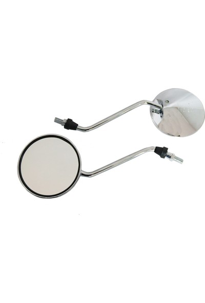 Tvr CG-125 Ayna QY-170-10 mm Yuvarlak Nikel