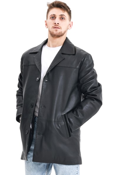 Derimosa Costa Erkek Hakiki Deri Mont