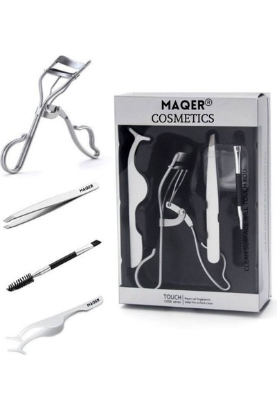 Maqer Pro Kaş Kirpik Bakım ve Şekillendirme Seti