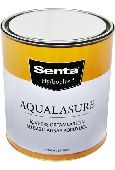 Senta Aqualasure Su Bazlı Ahşap Koruyucu Vernik 0.75 Lt