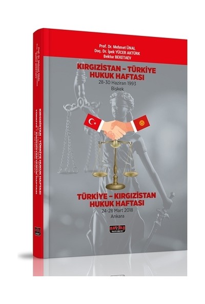 Savaş Yayınevi Kırgızistan Türkiye Hukuk Haftası - Mehmet Ünal