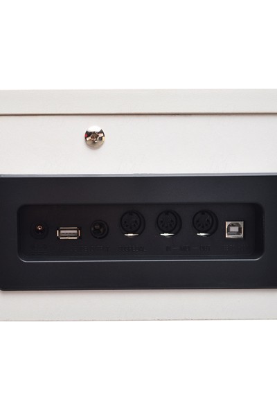 melekstore Dijital (Silent) Piyano Dominguez DP735WH