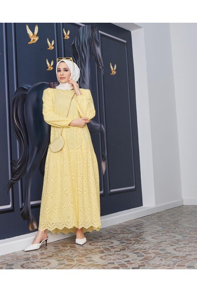 Moda Asrın Karanfil Elbise 1186