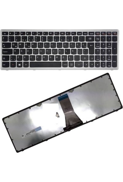 İnfostar Lenovo Ideapad Z510, Z510A Notebook Klavye Tuş Takımı-Silver