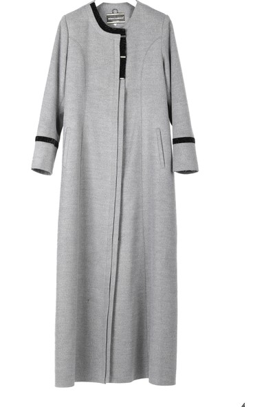 Günay Karaca Büyük Beden Kışlık Kaşe Pardesü