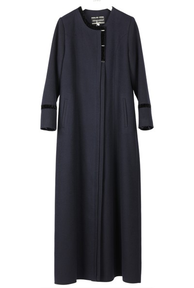 Günay Karaca Büyük Beden Kışlık Kaşe Pardesü