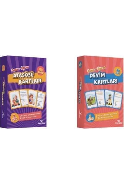 Yeti Kitap Tabu Oyunlu Atasözleri ve Deyimler Seti (Ciltli) Yeti Kitap Tabu Oyunlu Atasözleri ve Deyimler Seti (Ciltli)